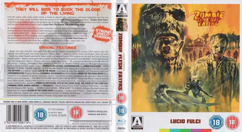 Zombie Limited Edition Blu-ray Review #2 (Blue Underground ...