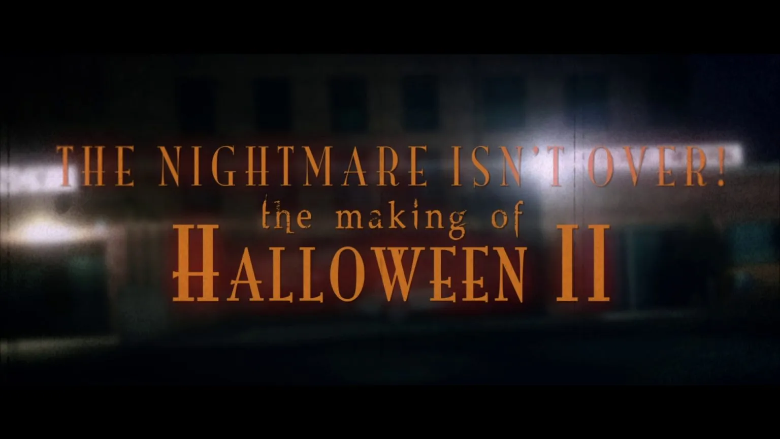 Halloween II Blu-ray Screenshots (Via Vision Entertainment Limited ...