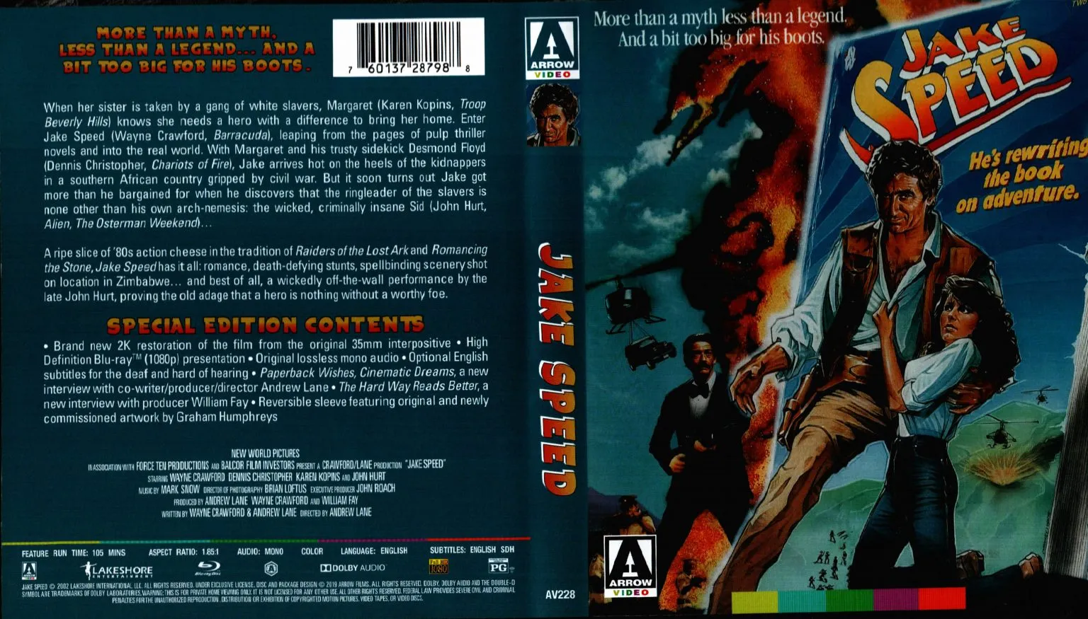 Gallery: Jake Speed (Arrow Video Blu-ray) Screenshots - Cultsploitation