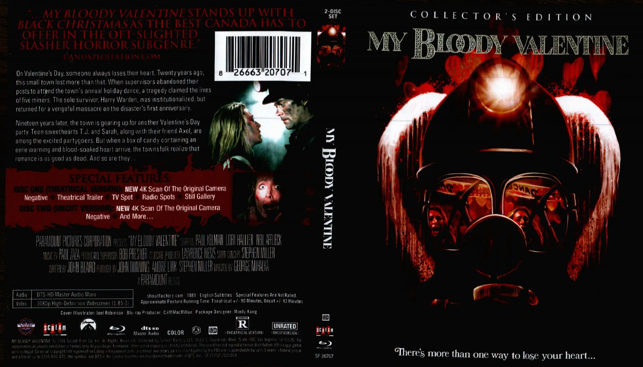 My Bloody Valentine Blu-ray Review (Scream Factory) - Cultsploitation