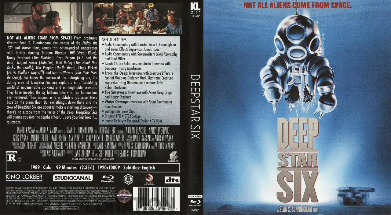 DeepStar Six Blu-ray Screenshots (KL Studio Classics) - Cultsploitation
