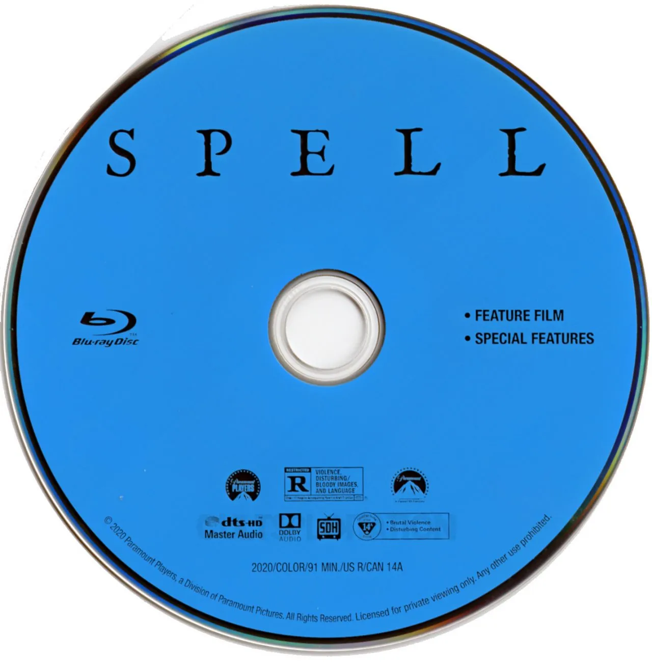 Spell Blu-ray Screenshots (Paramount Pictures) - Cultsploitation