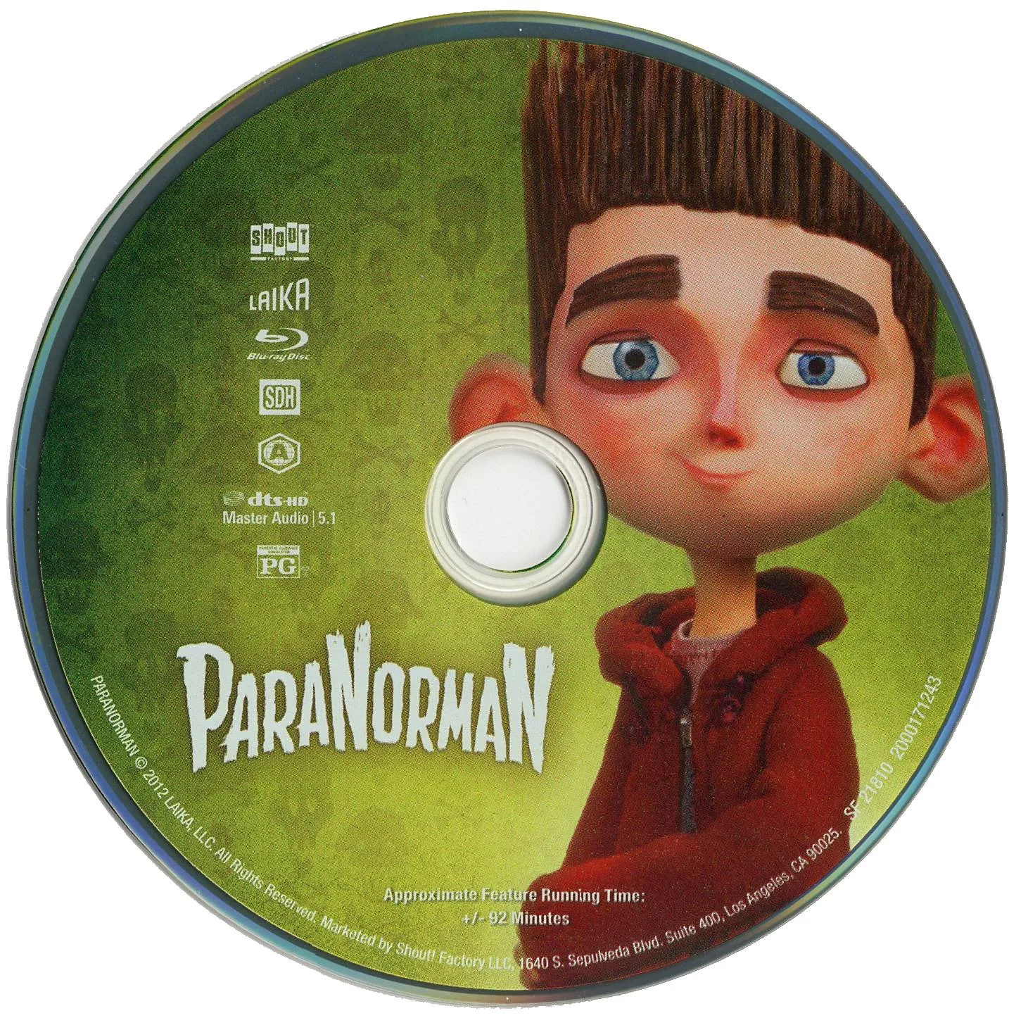 ParaNorman Blu-ray Screenshots (LAIKA Studios Edition/Shout! Factory ...