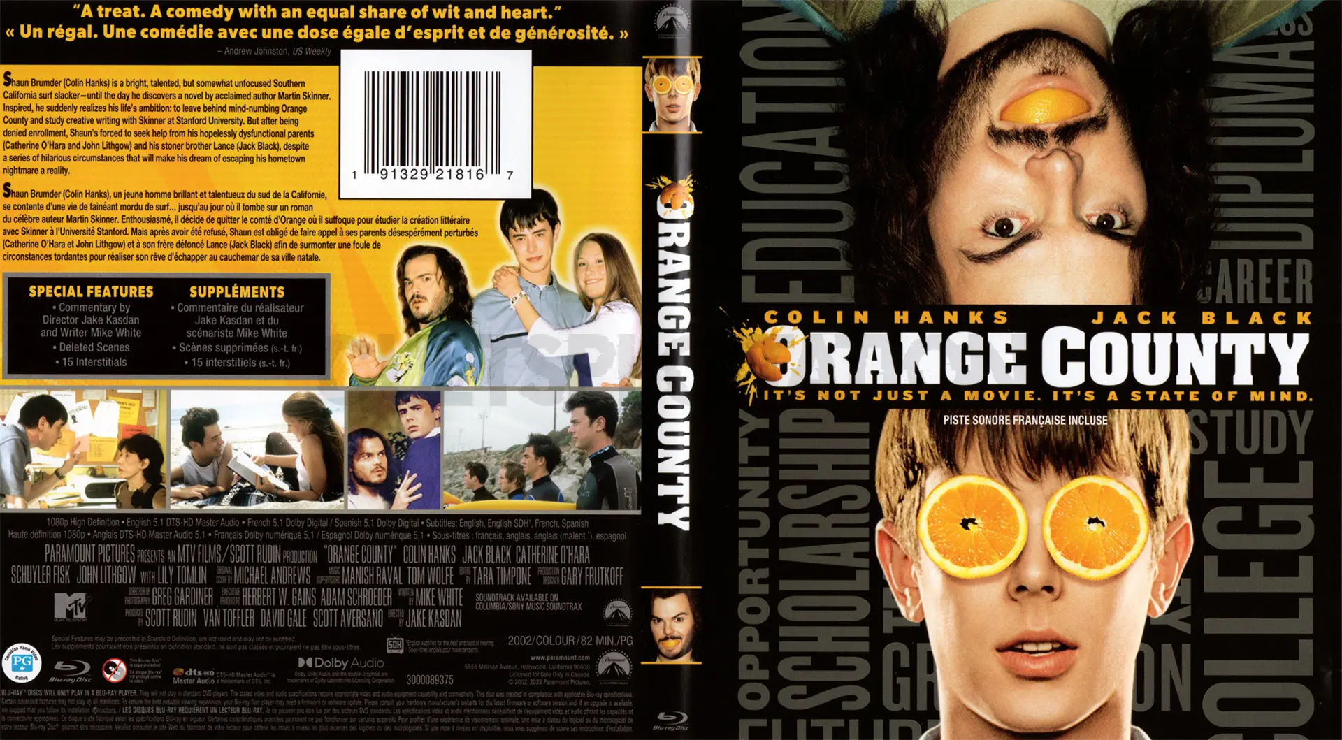 Orange County Blu-ray Screenshots (Paramount Pictures ...