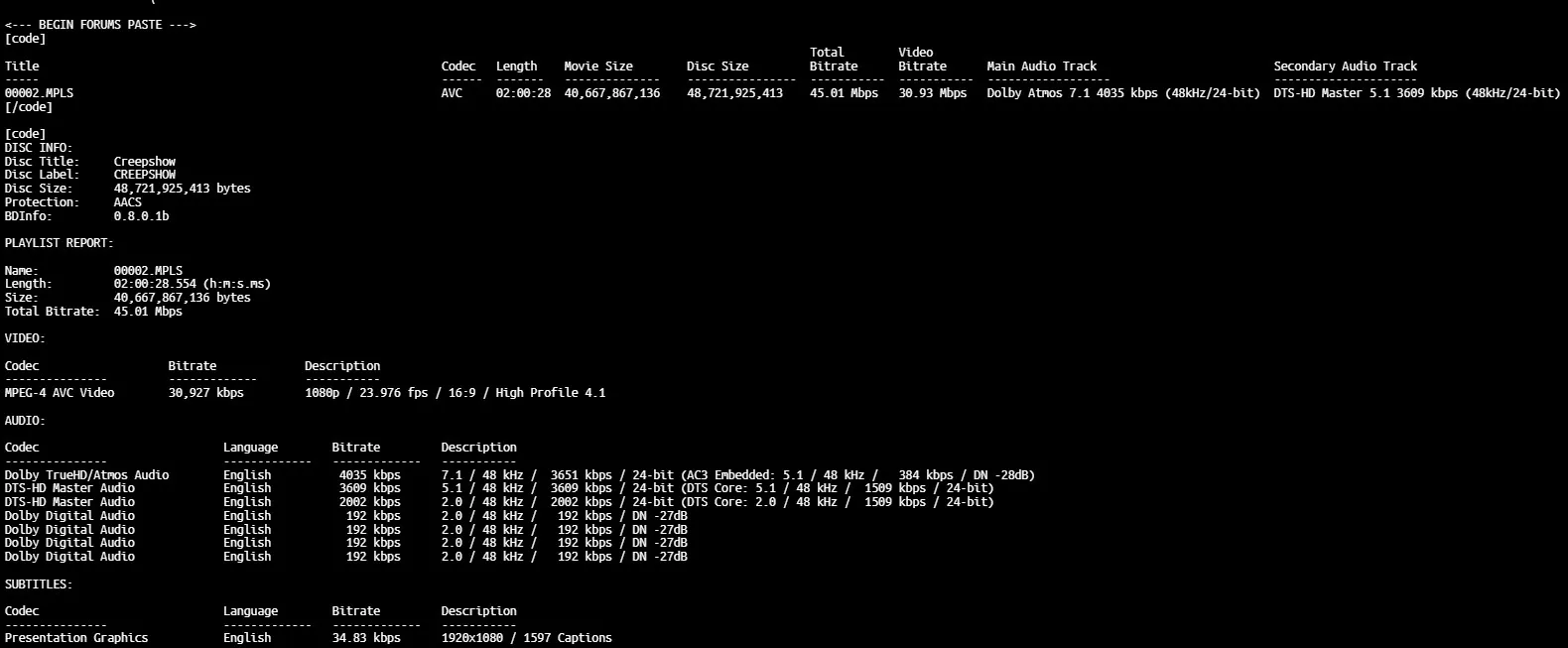 Creepshow 4K UHD/Blu-ray Screenshots (Scream Factory) - Cultsploitation ...
