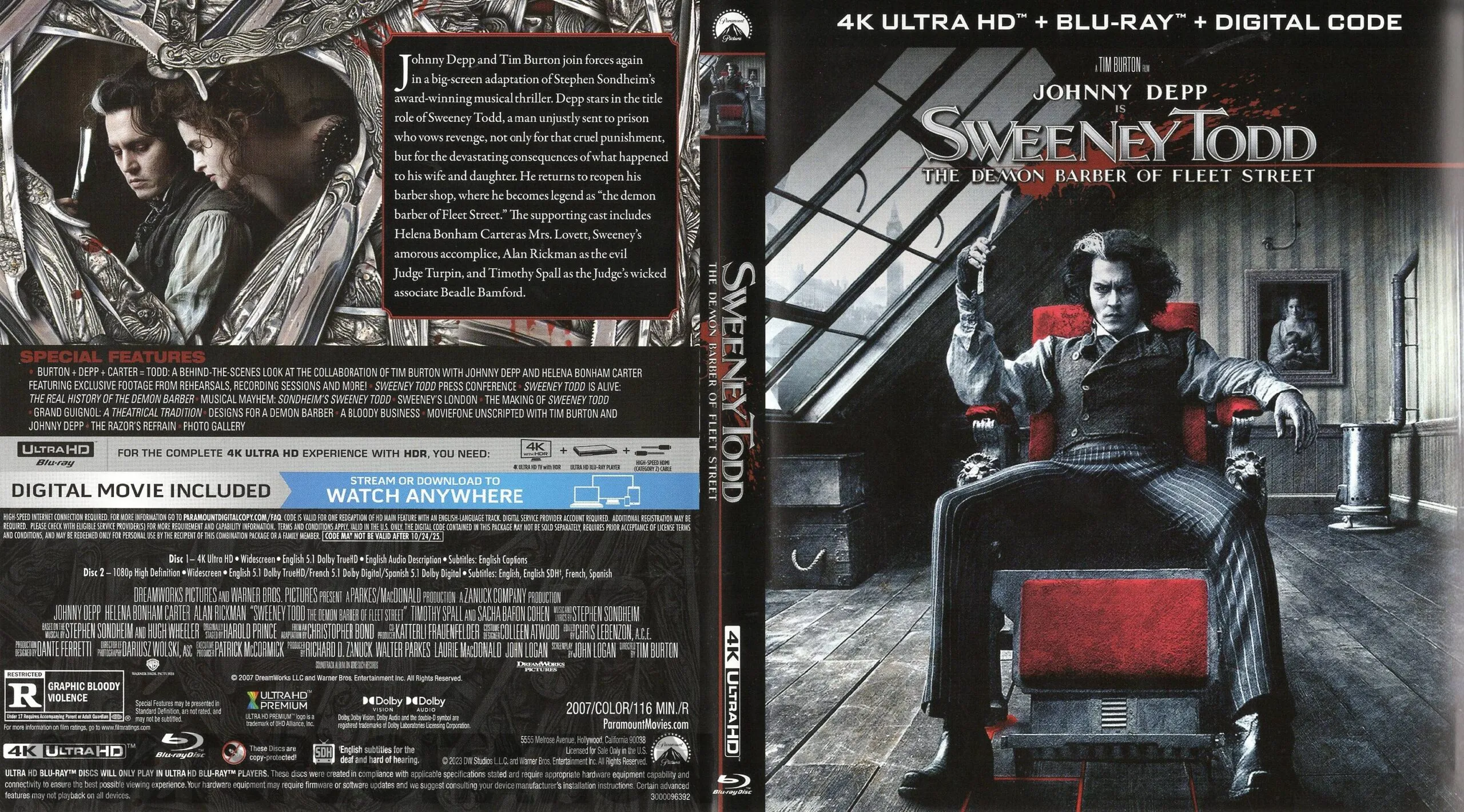 Galleries: Paramount Scares Vol. 1 Collection Boxset 4K UHD Screenshots ...